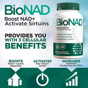 BioNAD (NAD3) Booster Anti Aging Support | bodytonix Australia