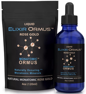 Elixir Natural Monatomic Rose Gold Ormus | bodytonix Australia