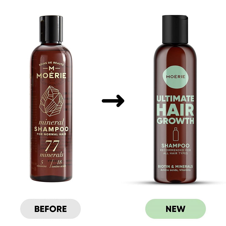 Moerie Ultimate Hair Growth Shampoo 250ml | bodytonix Australia