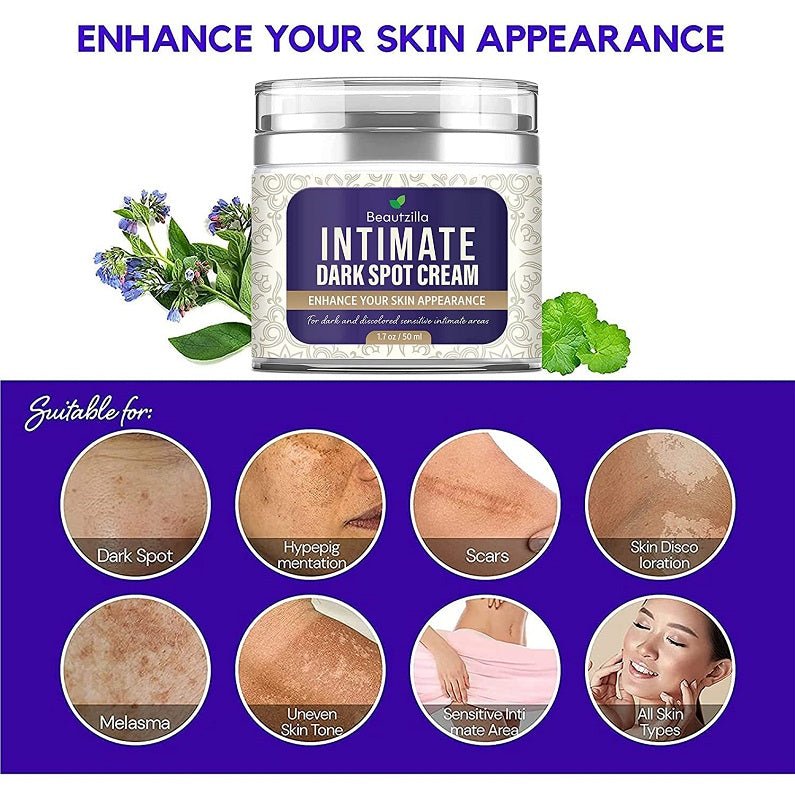 Beautzilla Intimate Whitening Cream | bodytonix Australia | bodytonix