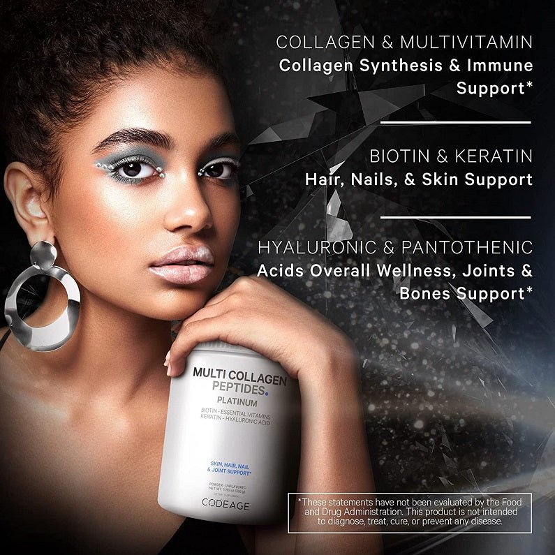 Codeage Multi Collagen Peptides Powder Platinum | bodytonix Australia ... Codeage Multi Collagen Peptides Powder Platinum | bodytonix Australia ...