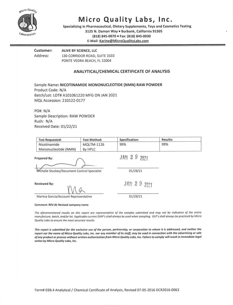 RENUE BY SCIENCE SLC NMN | bodytonix Australia | bodytonix