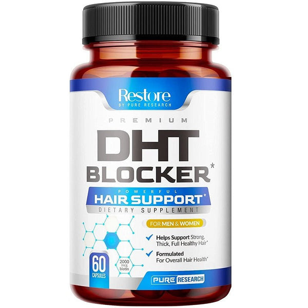 Restore DHT Blocker Hair Growth Support Supplement | bodytonix ...